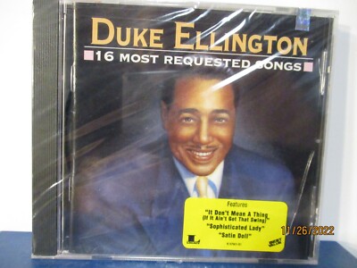 DUKE ELLINGTON -16 Most Requested Songs - CD - NEW SEALED - E24-4474 ...
