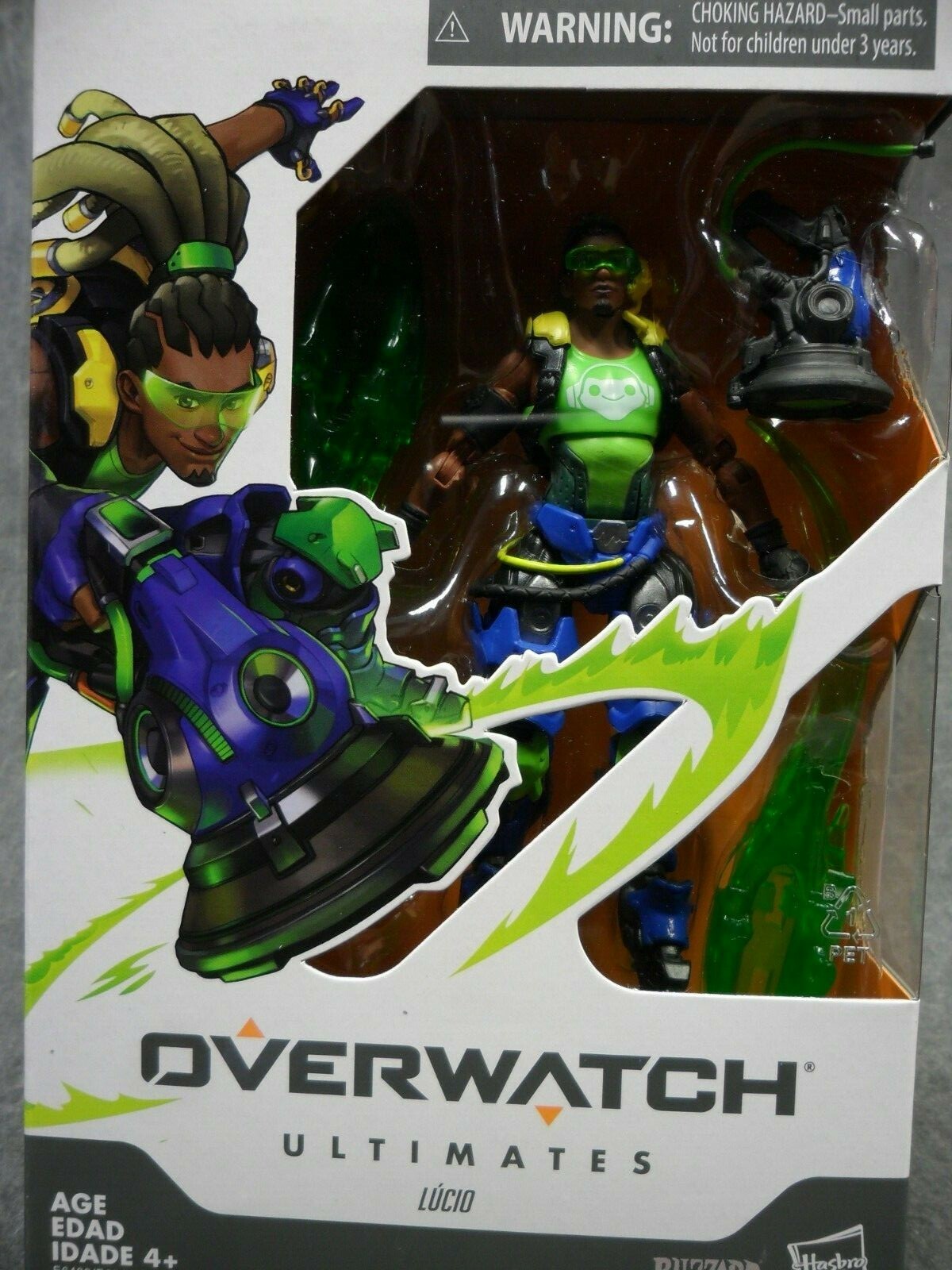 Overwatch Ultimates NEW* Lucio * 6-Inch Action Figure Hasbro Blizzard ...