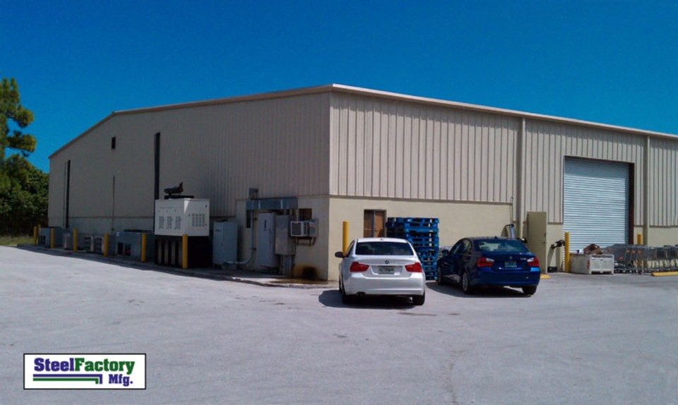 Steel Factory Mfg 40x100x20 Engineered Prefab Warehouse Storage ...