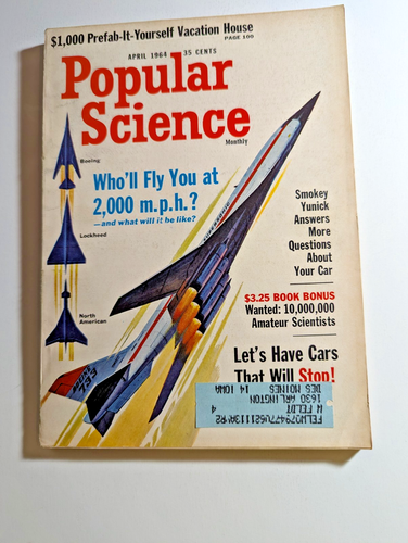 Vintage Popular Science Magazine April 1964 | eBay