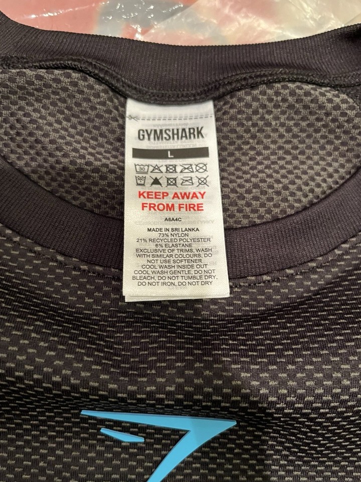 (Message before buying) Gymshark rare blue onyx v5 size large #gymshark ...