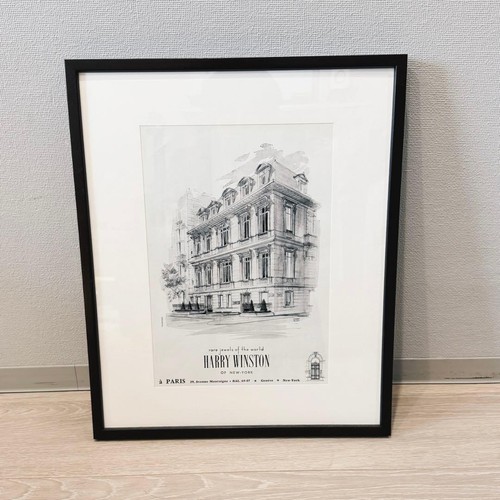 Popular/Rare/Framed Harry Winston Vintage Poster | eBay