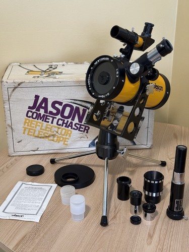 VINTAGE Jason Comet Chaser 323 Reflector Telescope 76/480mm Acceptable ...