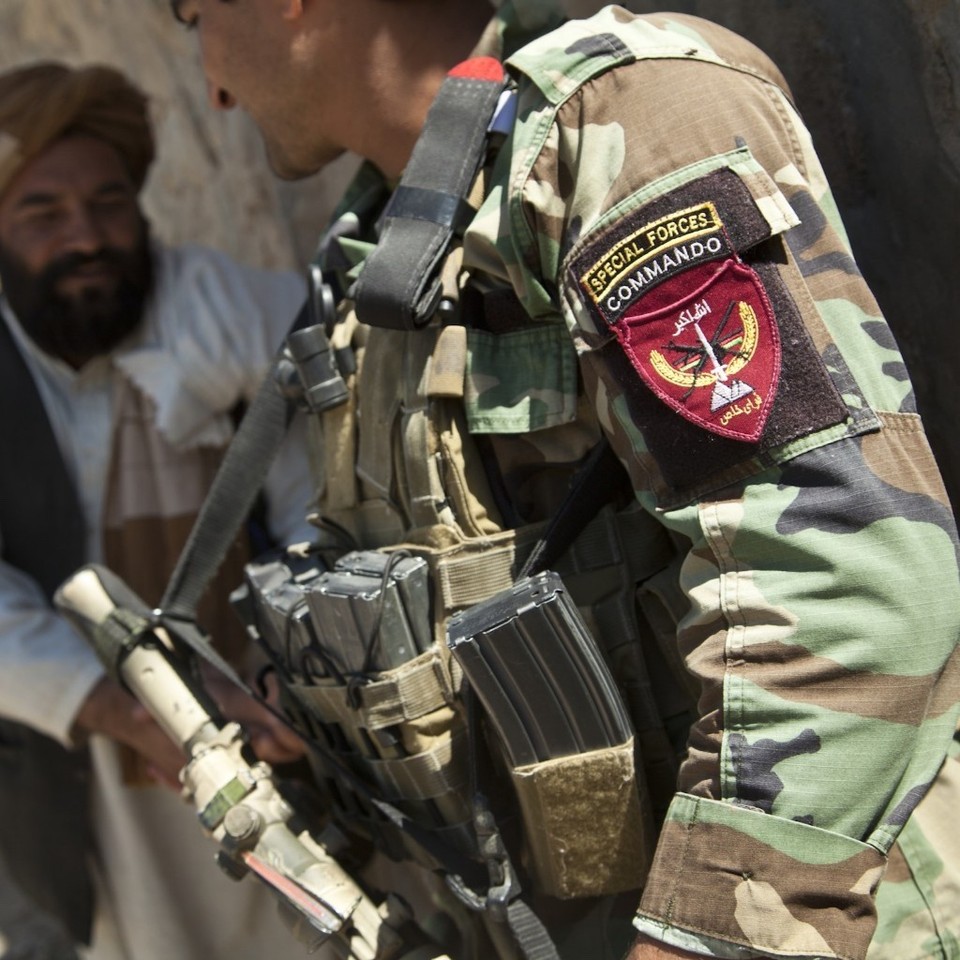 AFGHAN NATIONAL ARMY ANA COMMANDO SSI KANDAK SPECIAL FORCES PATCH | eBay
