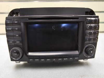🔥03-06 Mercedes W215 CL500 S430 S55 RADIO Head Unit Command Navigation ...