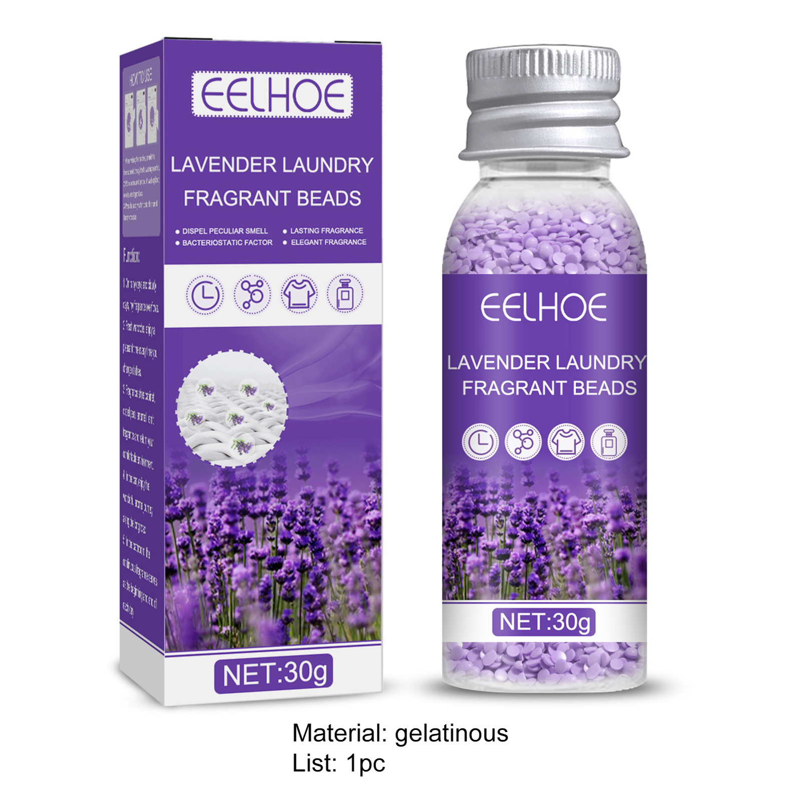 Laundry Beads Compact Softener Laundry Beads Soft Clothing Diffuser ...