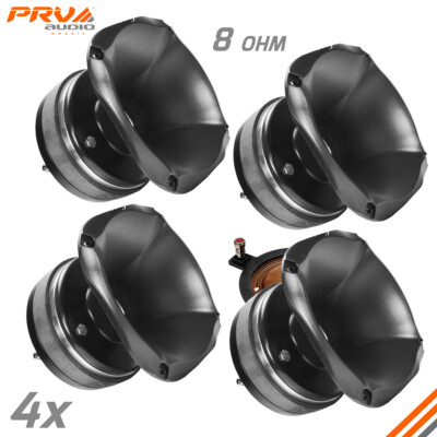 4x PRV 2″ Midrange Vocal Compression Horn Driver Car Audio WG2200Ph ...