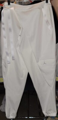 Nike Jordan Utility Pack woven pants with apron detail in white | eBay