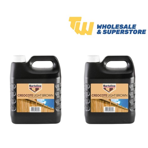 Bartoline Creocote 2x Timber Treatment Light Brown Oil Based Creosote ...