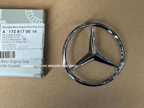 Genuine Mercedes Benz R172 SLK Rear Trunk Boot Emblem Badge OE ...