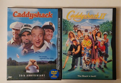 Caddyshack / Caddyshack II - 2 DVDs - Chevy Chase, Rodney Dangerfield ...