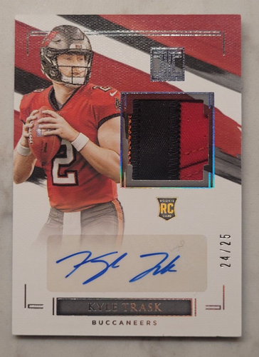 Kyle Trask 2021 Impeccable RPA #24/25 Rookie Patch Auto Buccaneers RC ...