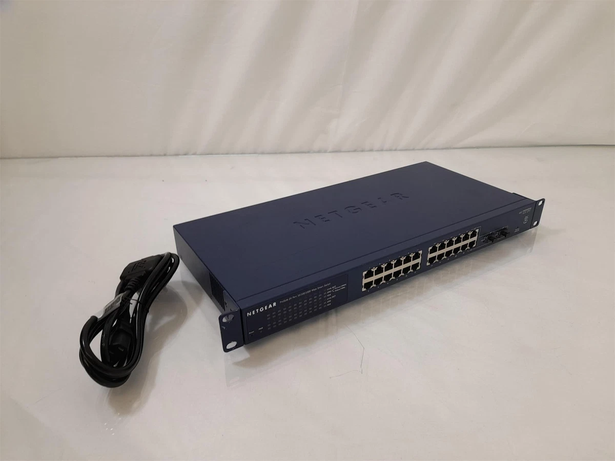NetGear GS724T V3 ProSafe 24 PORT Gigabit 10/100/1000 MBPS, 52% OFF