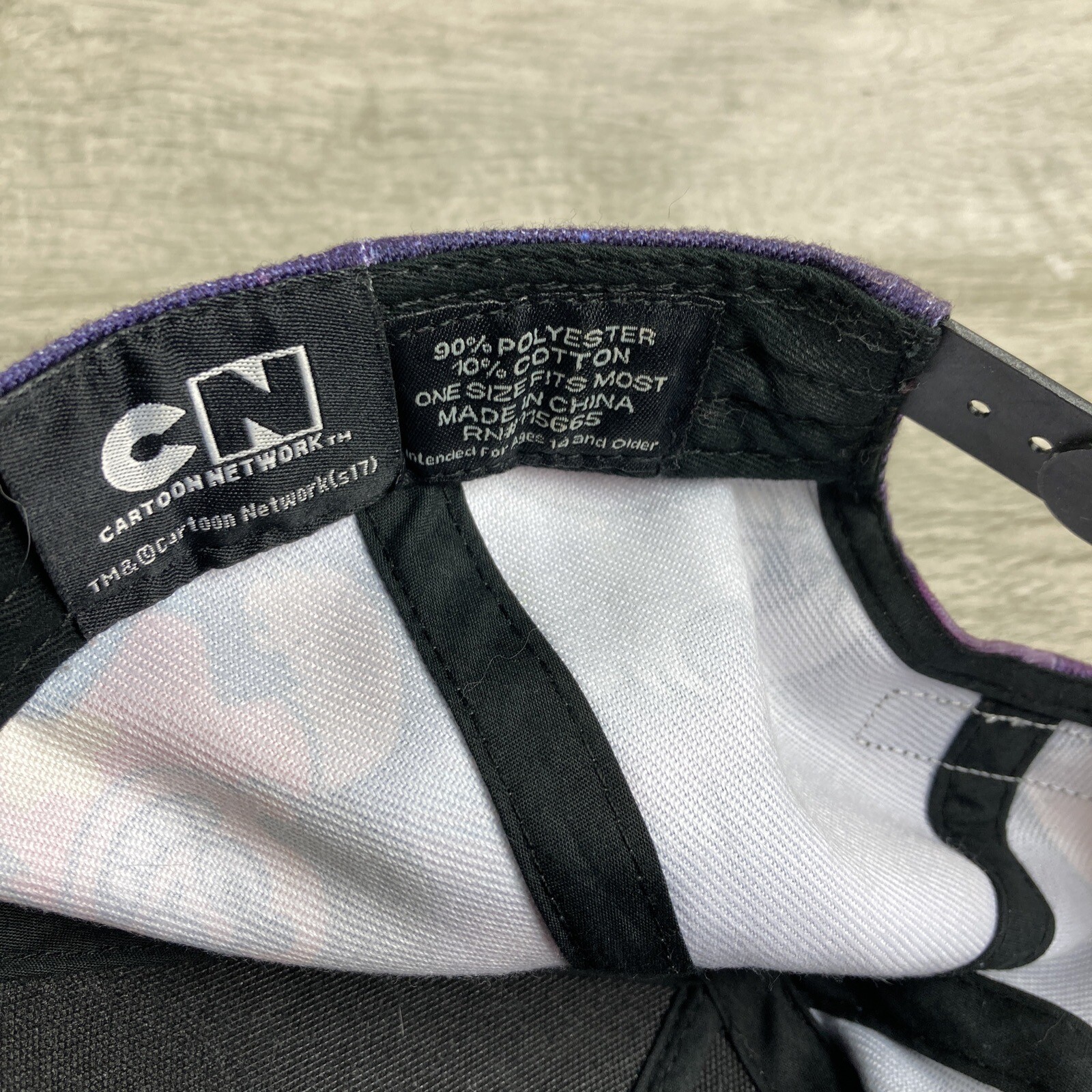 Cartoon Network Steven Universe Hat CN SnapBack Adjus… - Gem