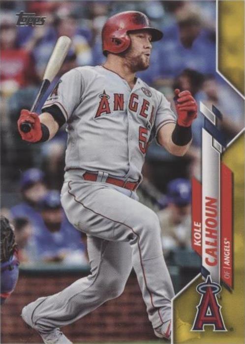 2020 Topps - Kole Calhoun #171 Yellow for sale online | eBay