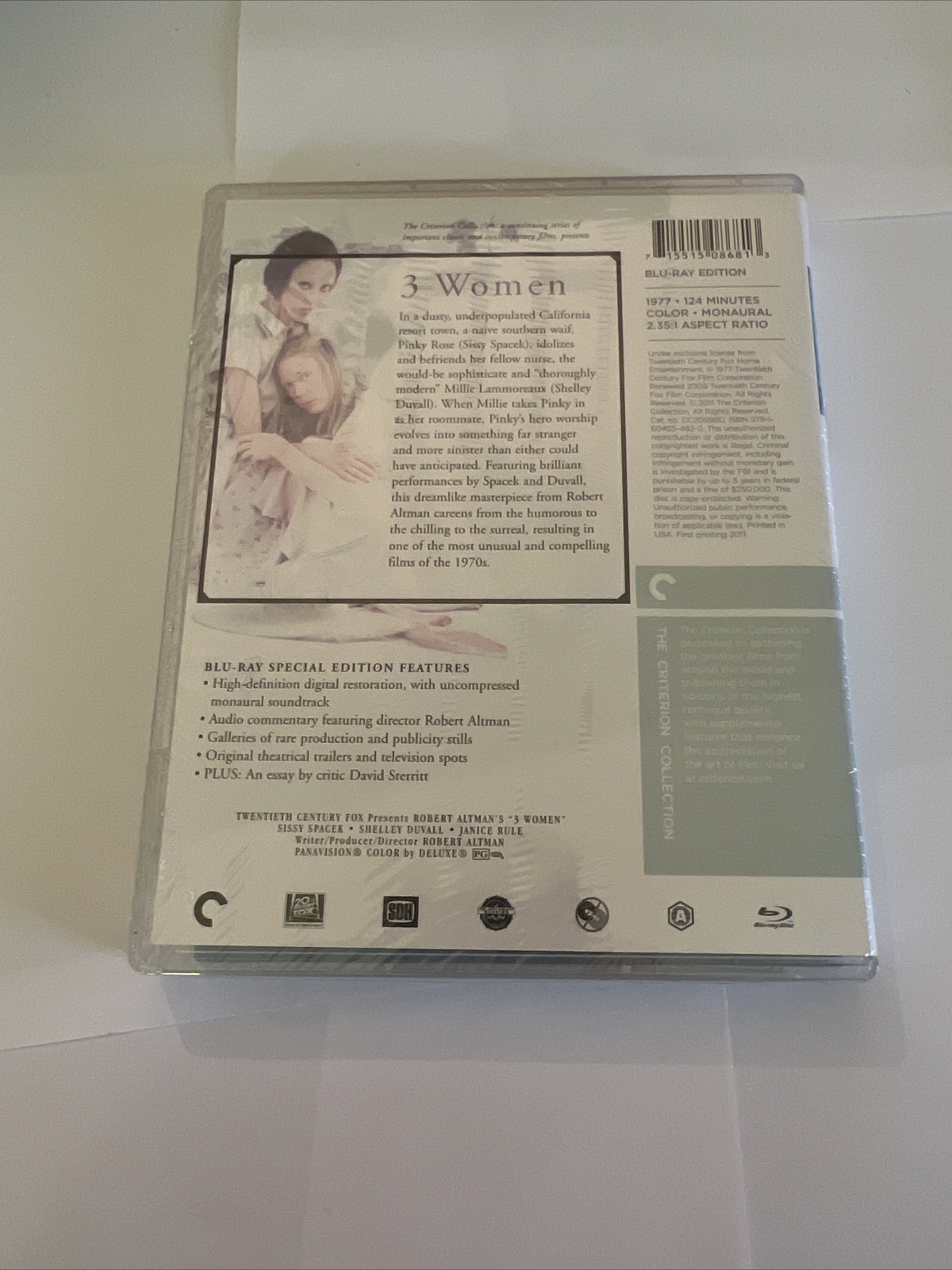 3+Women+%28Criterion+Collection%29+%28Blu-ray%2C+1977%29 for sale ...