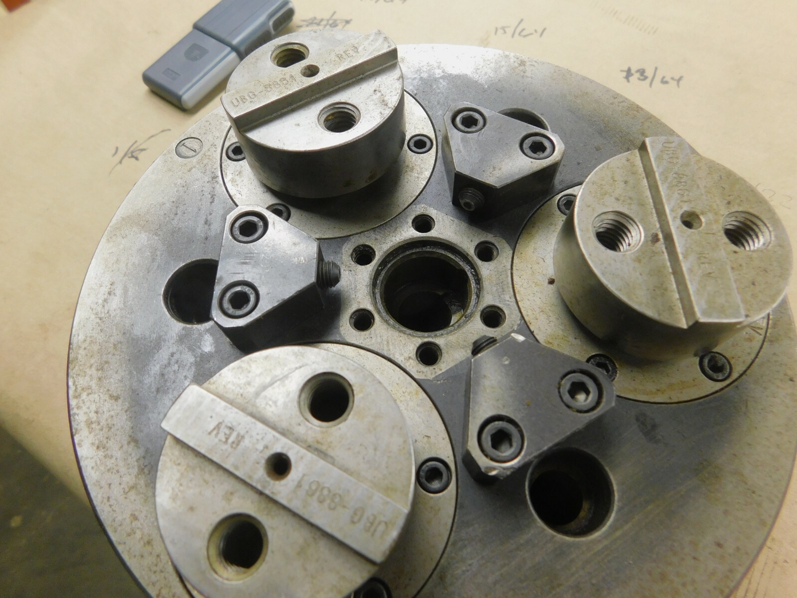 Ultra Grip Intl Power Chuck 8" A2-6 Mount | eBay