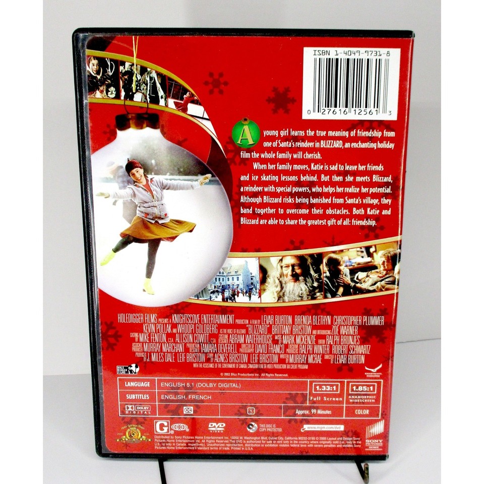 Blizzard (DVD, 2005) Christopher Plummer, Whoopi Goldberg, Christmas | eBay