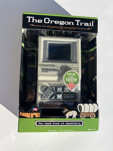 The Oregon Trail Electronic Handheld Classic Computer Game New In Box ...