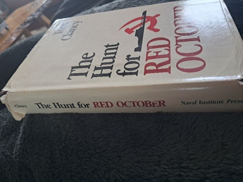 Hardback Book Hunt for Red October | eBay
