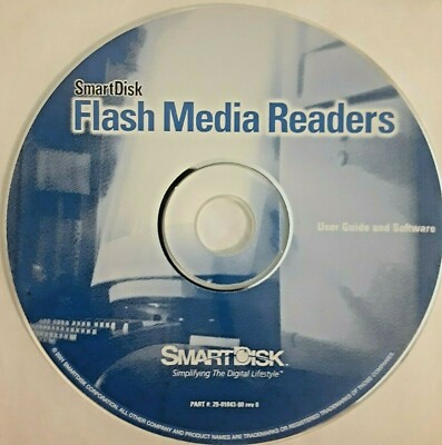 smartdisk flash media readers user guide and software disc CD Rom 2001 Digital | eBay