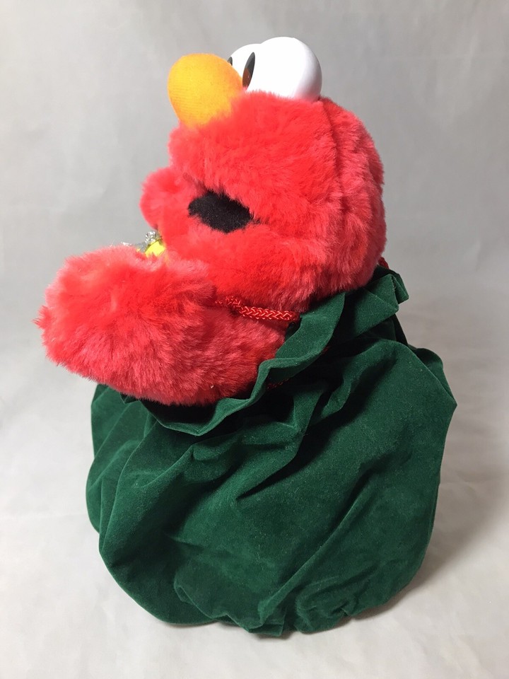 Elmo Sesame Street Animated Christmas Display Figure Telco | eBay