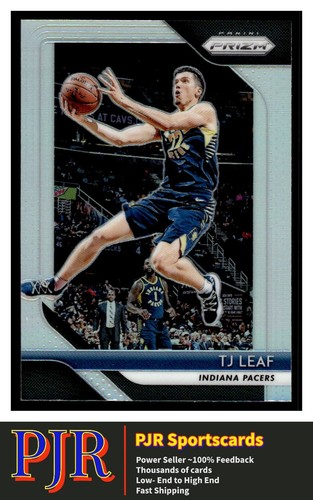 2018 Panini Prizm #124 TJ Leaf Indiana Pacers Silver Buy 4 - 35% OFF | eBay