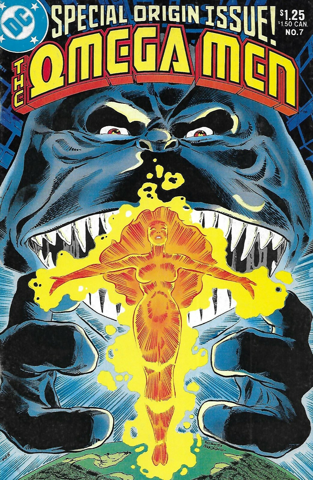 Omega Men Comic 7 Bronze Age First Print 1983 Slifer Smith Decarlo DC ...