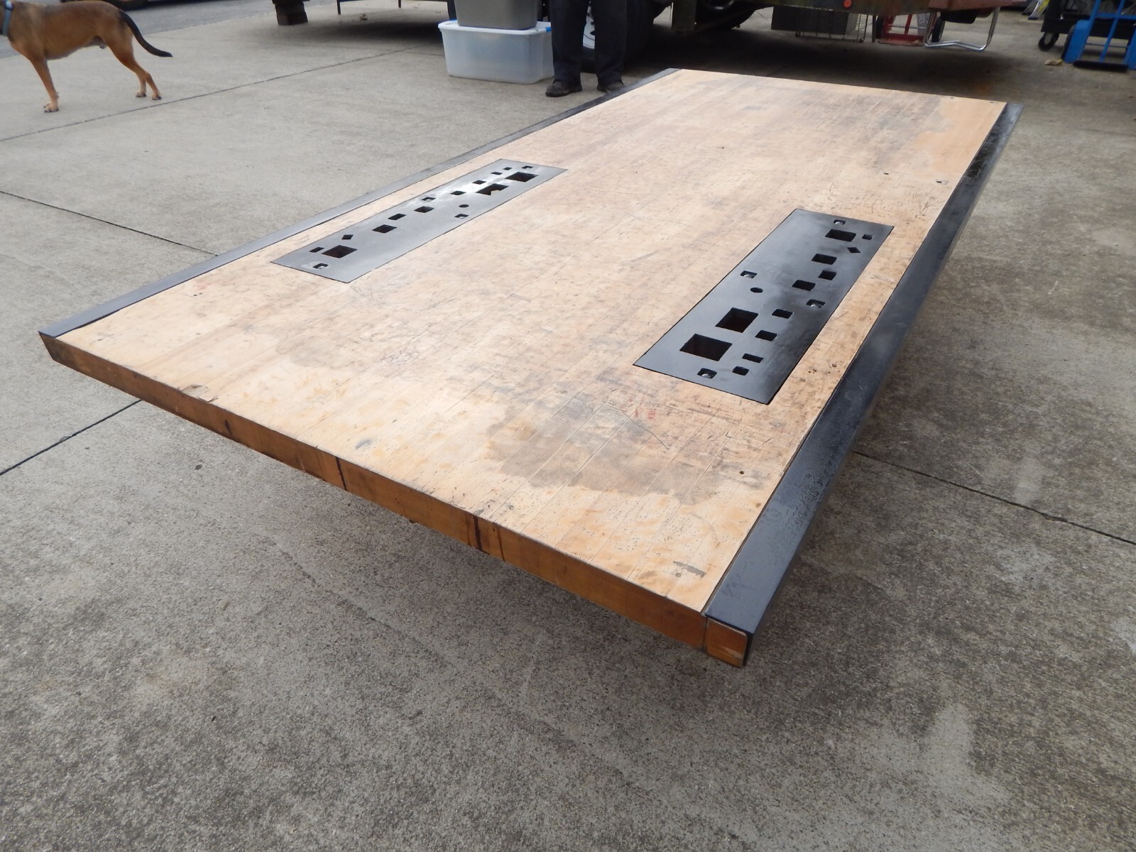 Pexto Stake Metalsmith Tinsmith Blacksmith Table | eBay