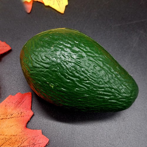 4 Pcs Plastic Avocado Model Fake Decorations Artificial Avocados Fruits ...
