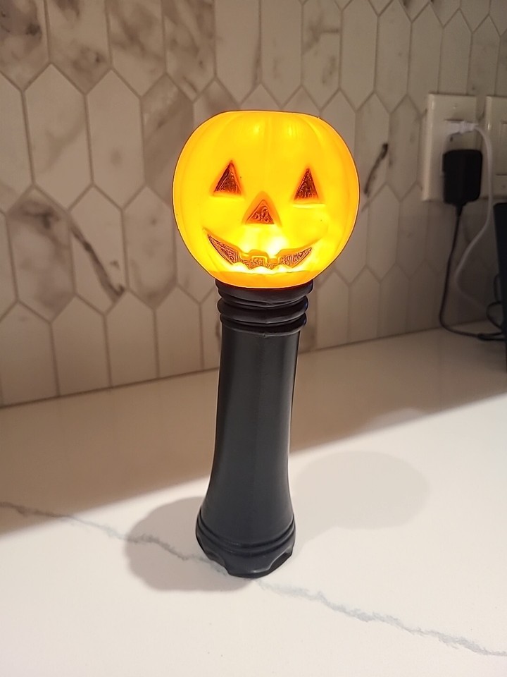 Vintage Halloween blinking pumpkin flashlights. set of 3 | eBay