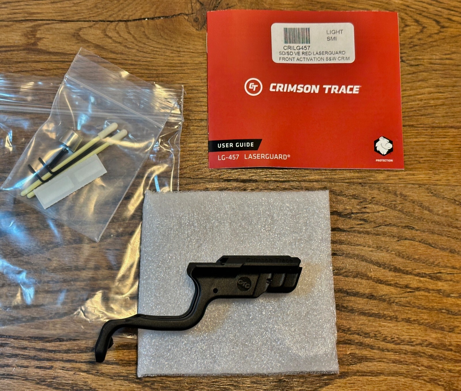 Crimson Trace Smith & Wesson S&W SD9 / S&W SD40 LASERGUARD® LG-457 Red ...