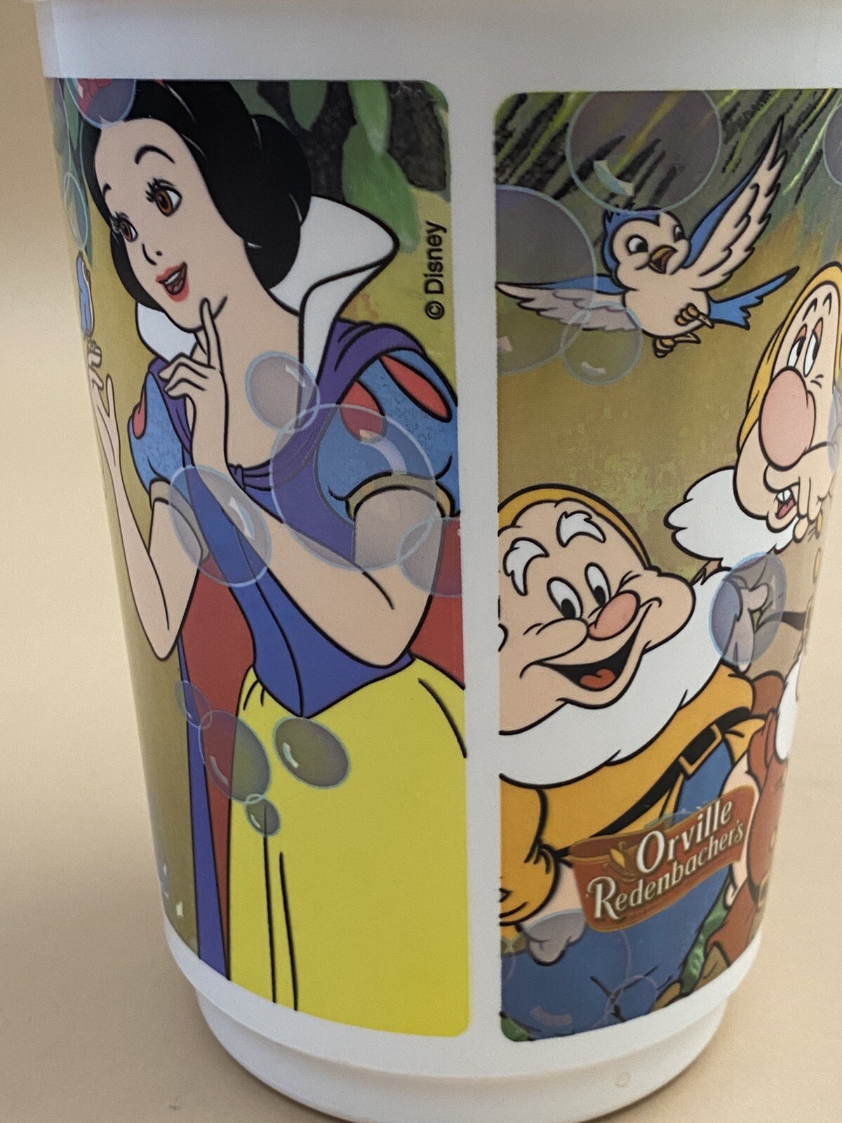 Vintage Disneyland Disney ~ Snow White & The 7 Dwarfs ~ Popcorn Bucket ...