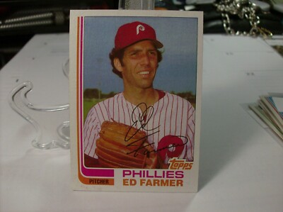 1982 Topps Traded #32T - Ed Farmer - Philadelphia Phillies 82-1954 | eBay