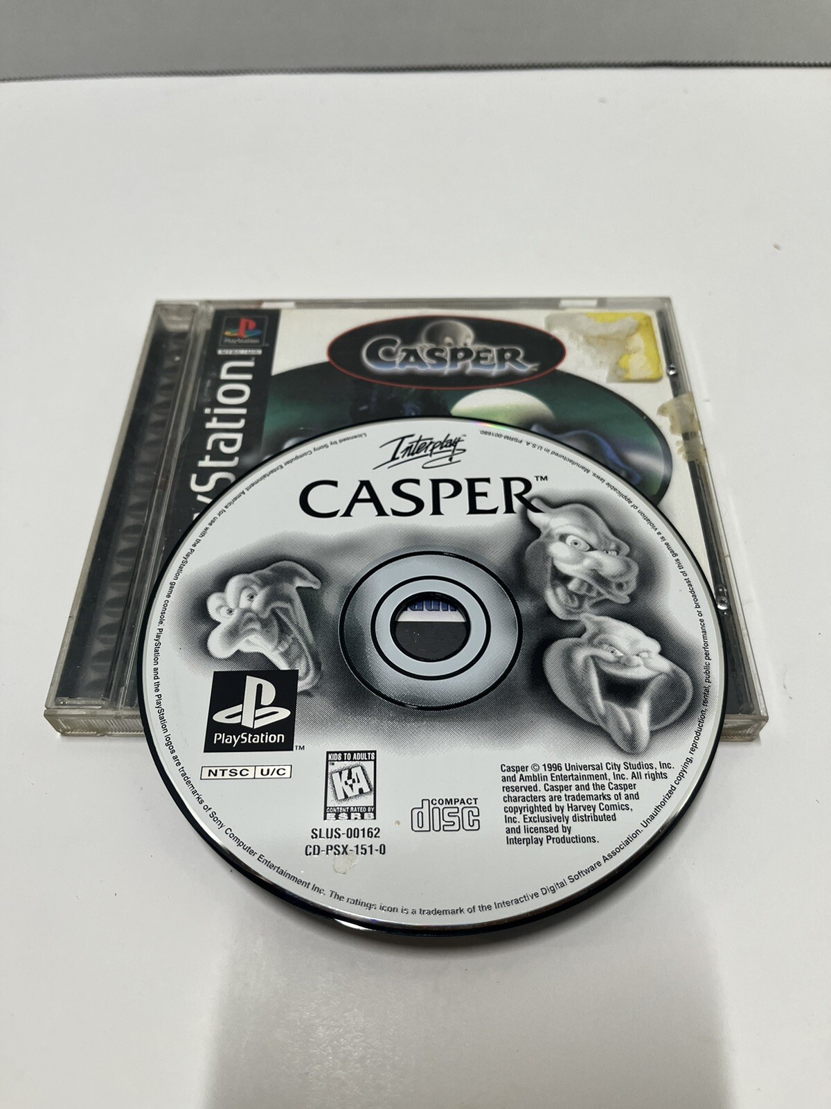 Casper: A Haunting 3D Challenge Sony PlayStation PS1 CIB 90s Complete ...