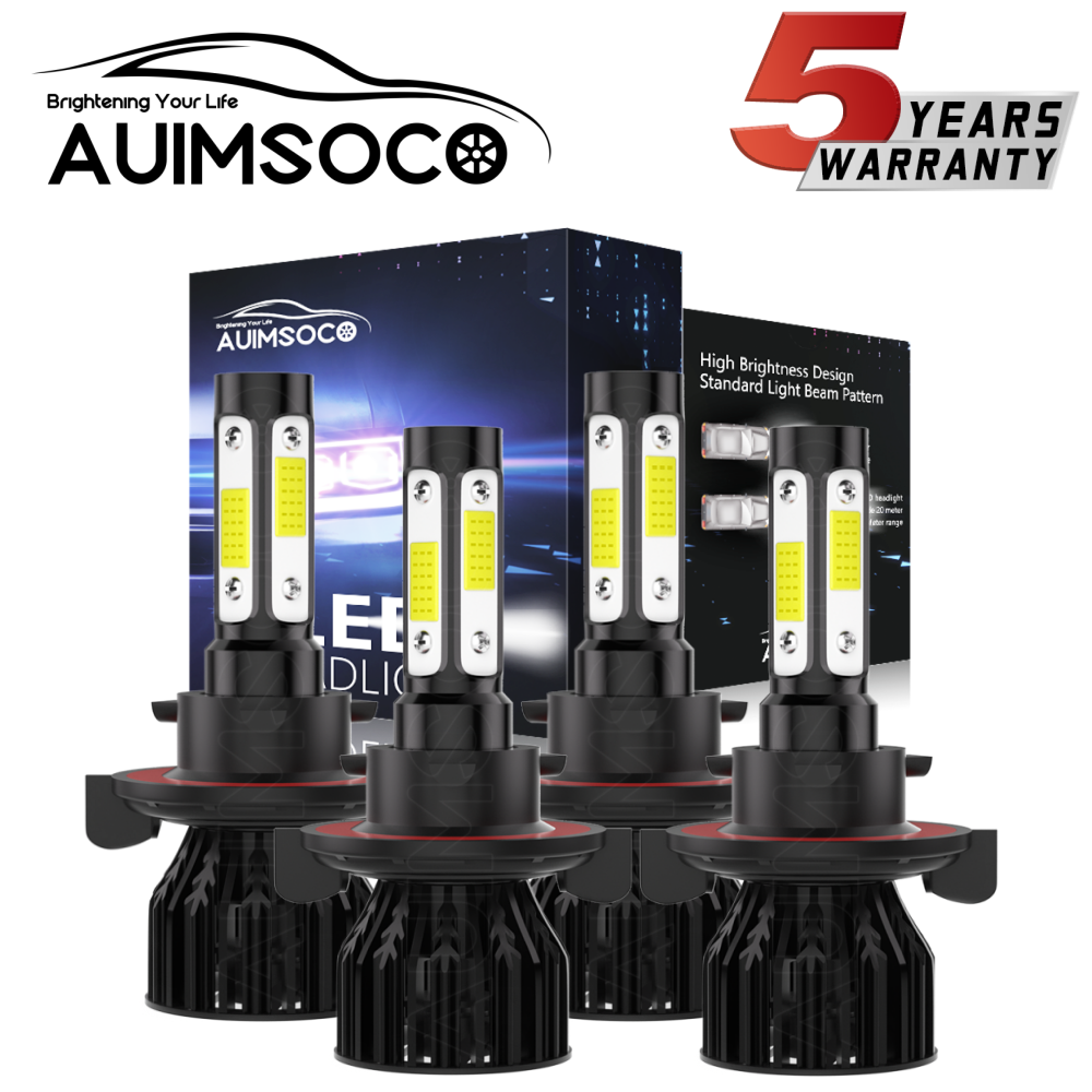 For 2010-2013 Ford Transit Connect 4x 6000K LED Headlights High Low ...