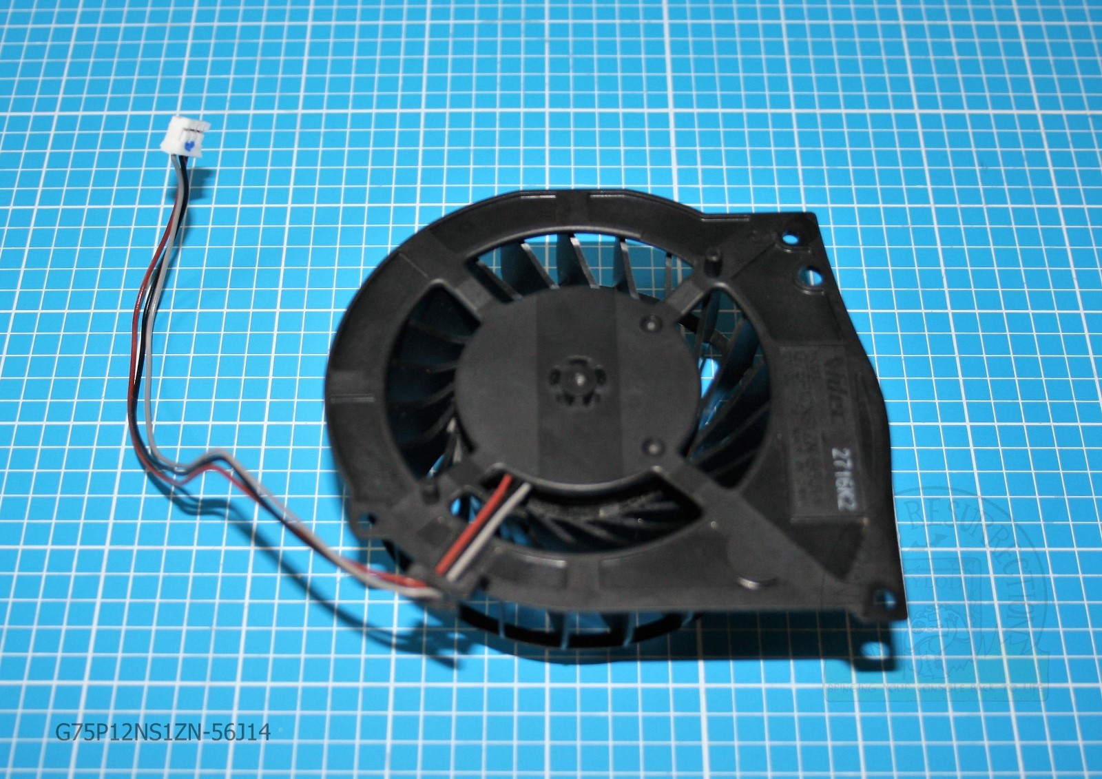 Sony PS3 Super Slim - 23 Blade Internal Cooling Fan Nidec G75P12NS1ZN ...