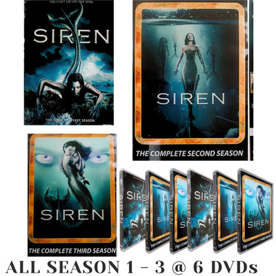 Siren Seasons 3 DVD - 2 DVDs | Horror TV Series | Full HD Quality | eBay