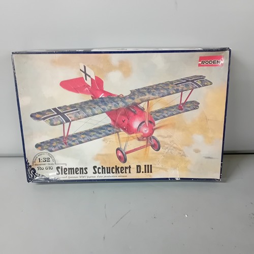 Roden Siemens-Schuckert D.III #610 Bi-Plane Model Build Kit Set 1:32 ...