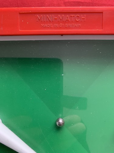 Vintage 1970's Mini Match Soccer Pinball Table Game by Welsotoys made ...