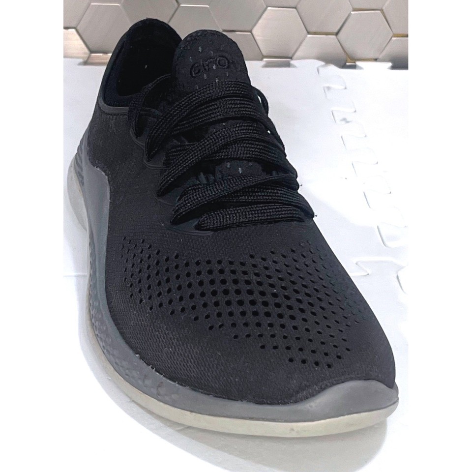 Crocs sneaker 206715 Literide 360 Pacer men 7 W9 mesh minimalist shoe ...