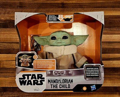 Star Wars Mandalorian The Child Grogu Sound & Motion Figure BRAND NEW ...