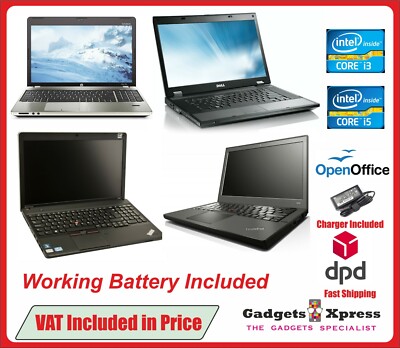 CHEAP FAST INTEL CORE i5 i3 Core2Duo LAPTOP WINDOWS 10 4GB/8GB RAM HDD ...