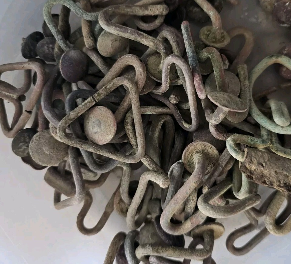 Dug Civil War Knapsack Hooks | eBay