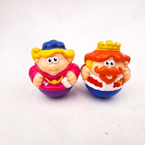 Playskool Weebles Wobbly Castle Pals King & Queen Figures 2004 | eBay