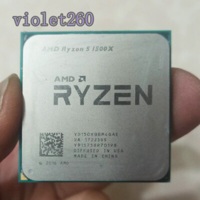 AMD Ryzen 5 1500X AM4 CPU Processor R5 1500X 3.5 GHz Quad Core 8T ...