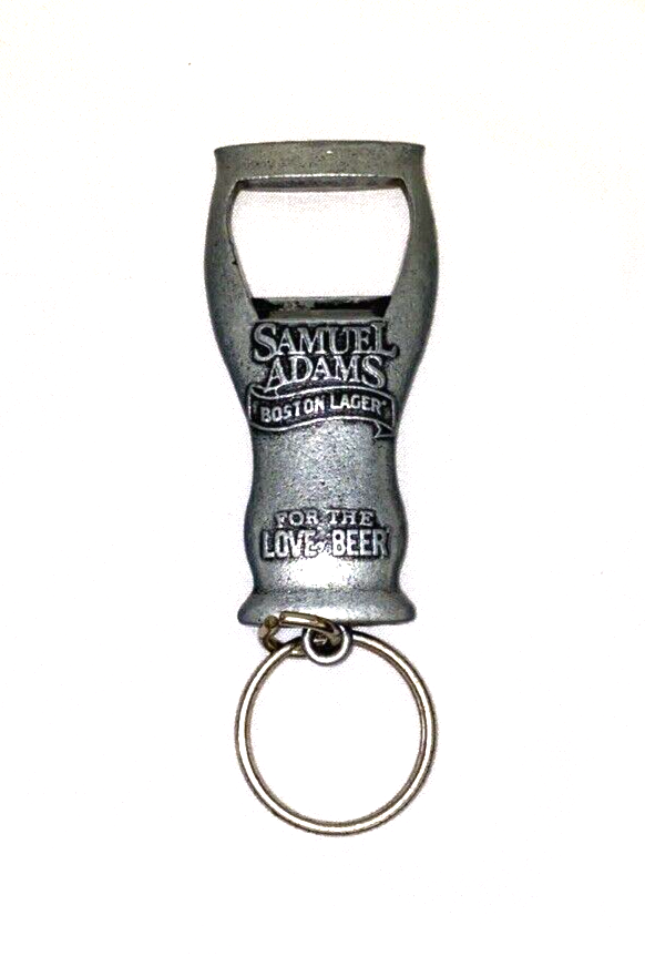 Samuel Adams Pint Glass Shaped 2.75" Metal Key Ring Bottle Opener BO5*J ...