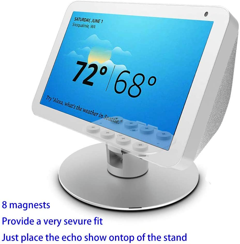 Adjustable Stand for Alexa Devices Echo Show 8 / Echo Show 8 (2nd Gen ...