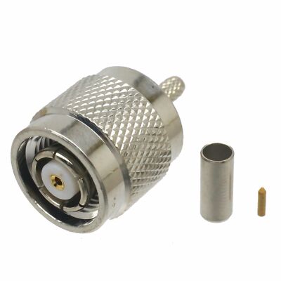 RF Coaxial connector Reverse Polarity RP-TNC male Crimp RG316 LMR100 ...