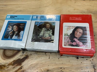 8 Track Tapes Lot~Loretta Lynn Greatest Hits II/I Remember Patsy/Back ...